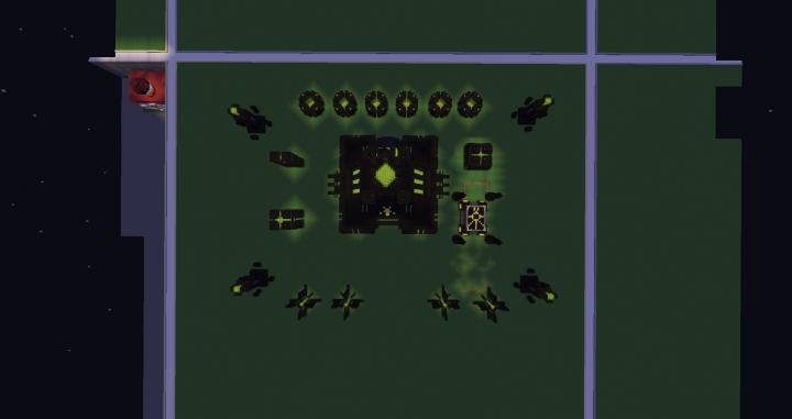 Necrons Base from Warhammer 40k Minecraft Map