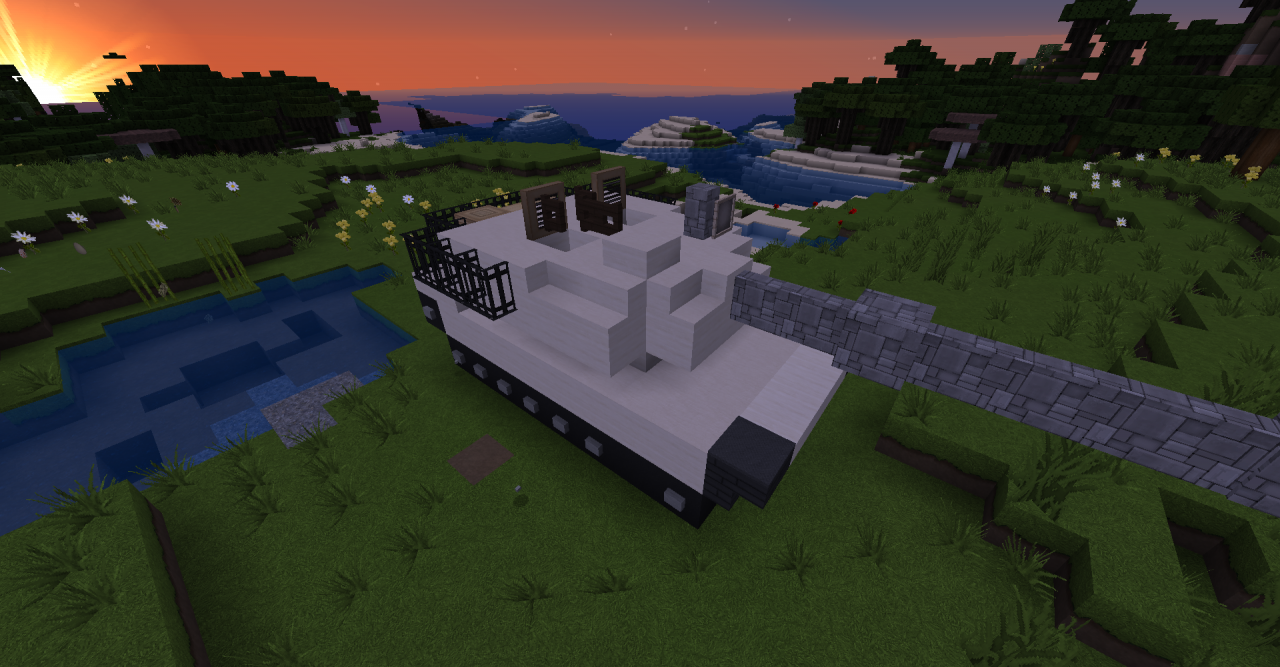M1A2 Abrams Minecraft Map