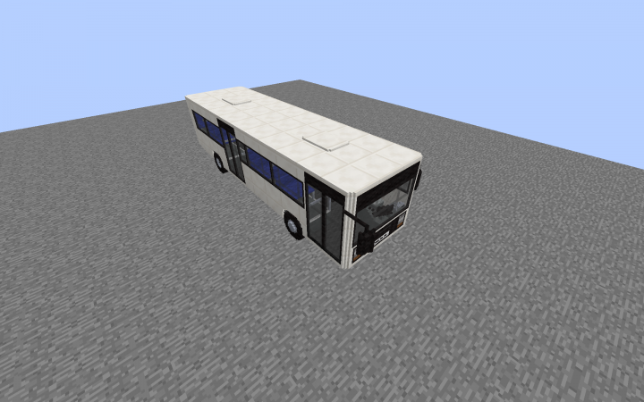 Bus [Chisels & Bits] Minecraft Map