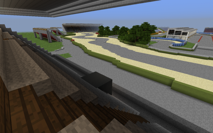 Minetown race circuit Minecraft Map