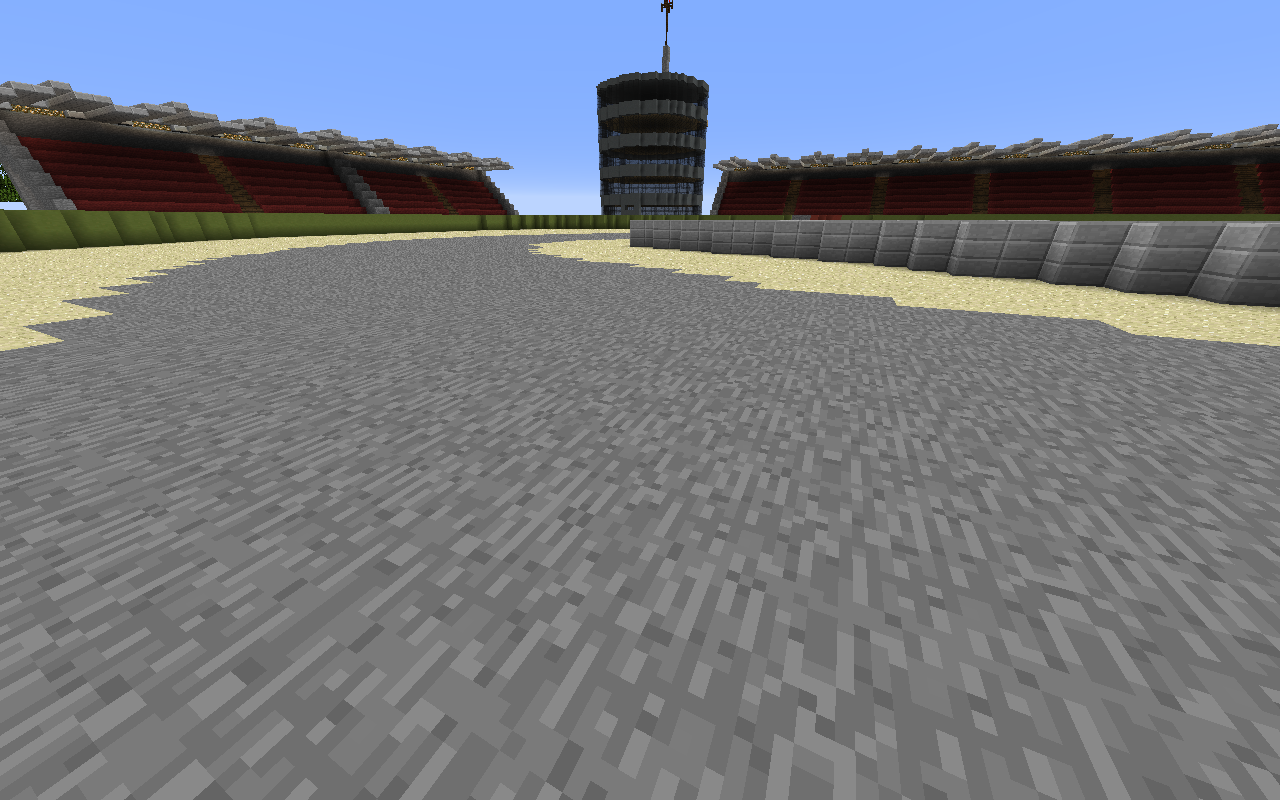 Minetown race circuit Minecraft Map