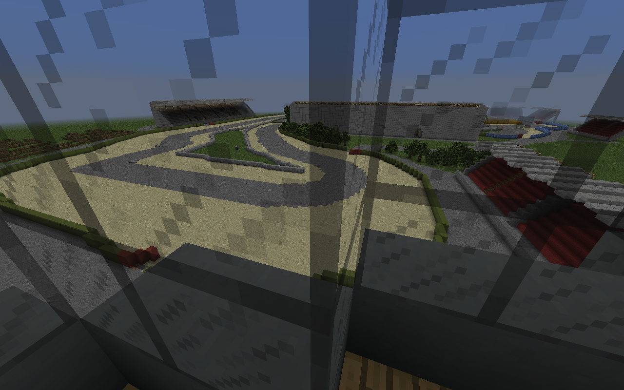 Minetown race circuit Minecraft Map