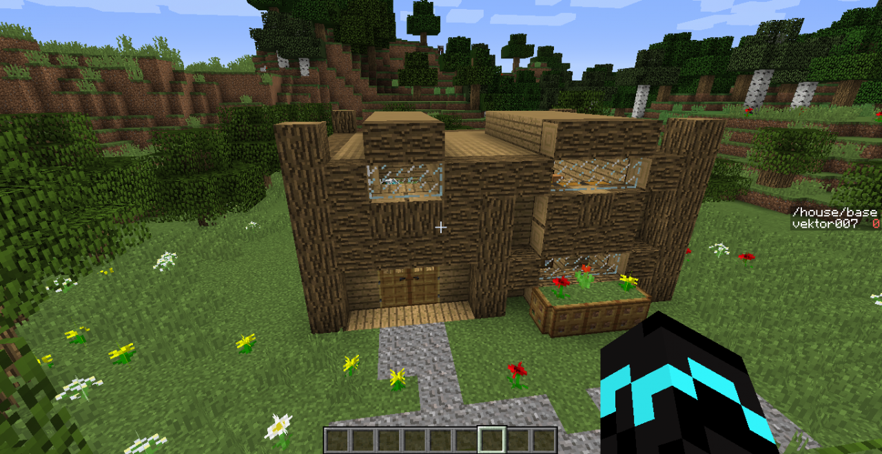 Command block house Minecraft Map