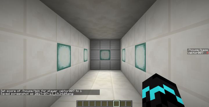 Command block house Minecraft Map