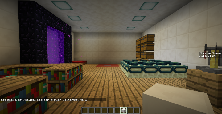 Command block house Minecraft Map