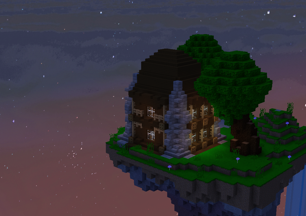 Custom Flying Island Minecraft Map