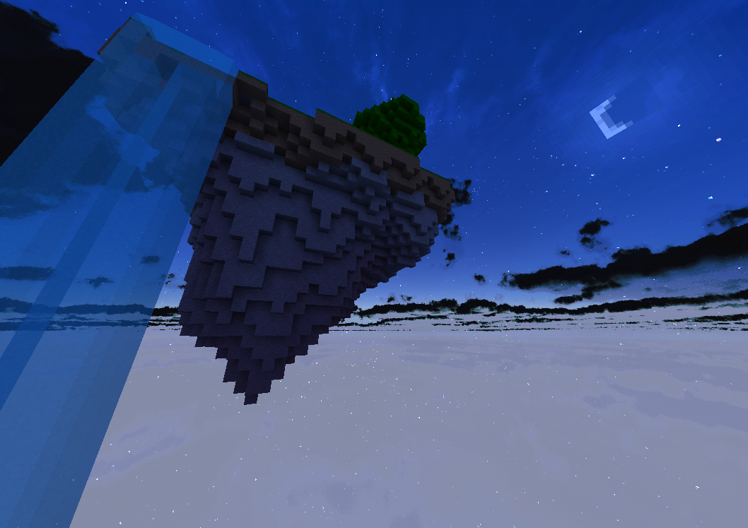 Custom Flying Island Minecraft Map