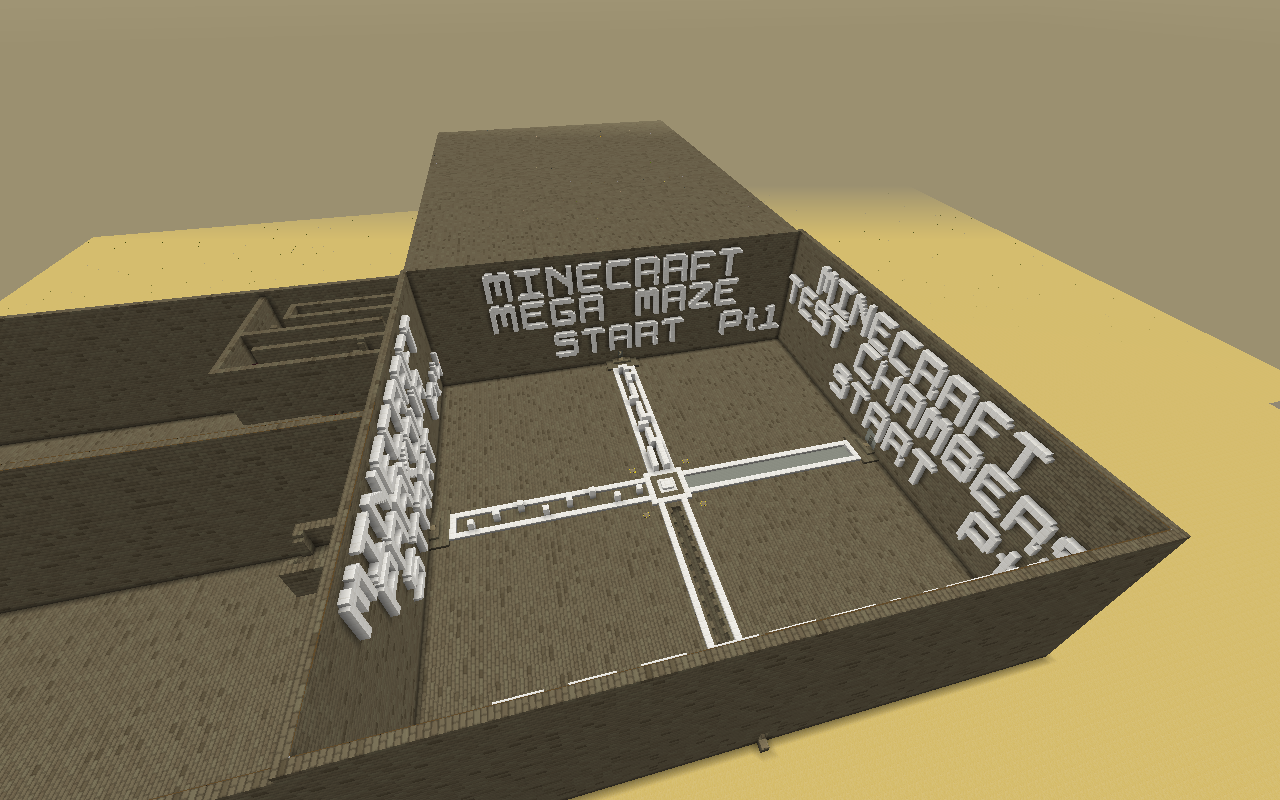 Minecraft 3 Level Maze with Traps and Puzzles! Minecraft Map