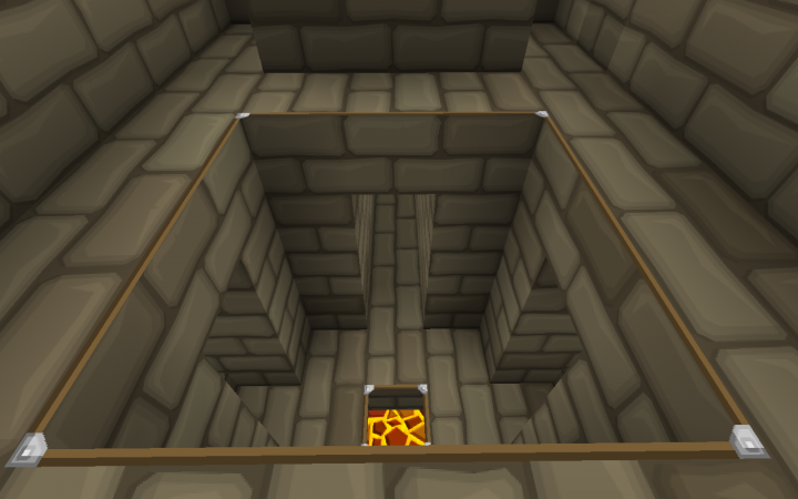 Minecraft 3 Level Maze with Traps and Puzzles! Minecraft Map