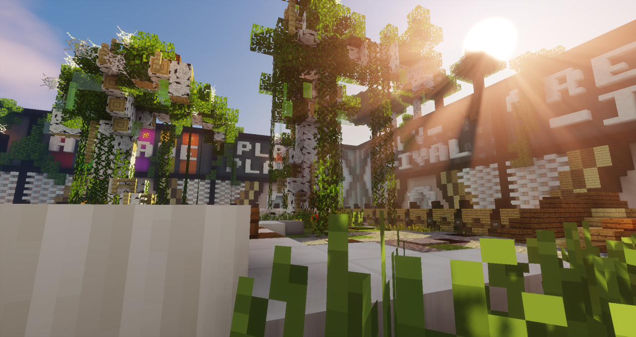 Spawn for Minigames server | Spawn na serwer minigier Minecraft Map