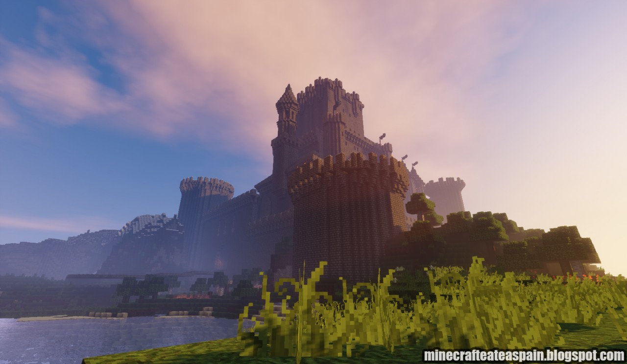 Medieval Castle based on the Castle of Butrón (Gatika-Guipuzcoa ...