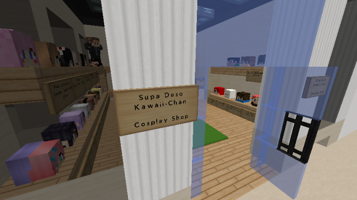 Cosplay Shop - Los Diamonte Minecraft Map