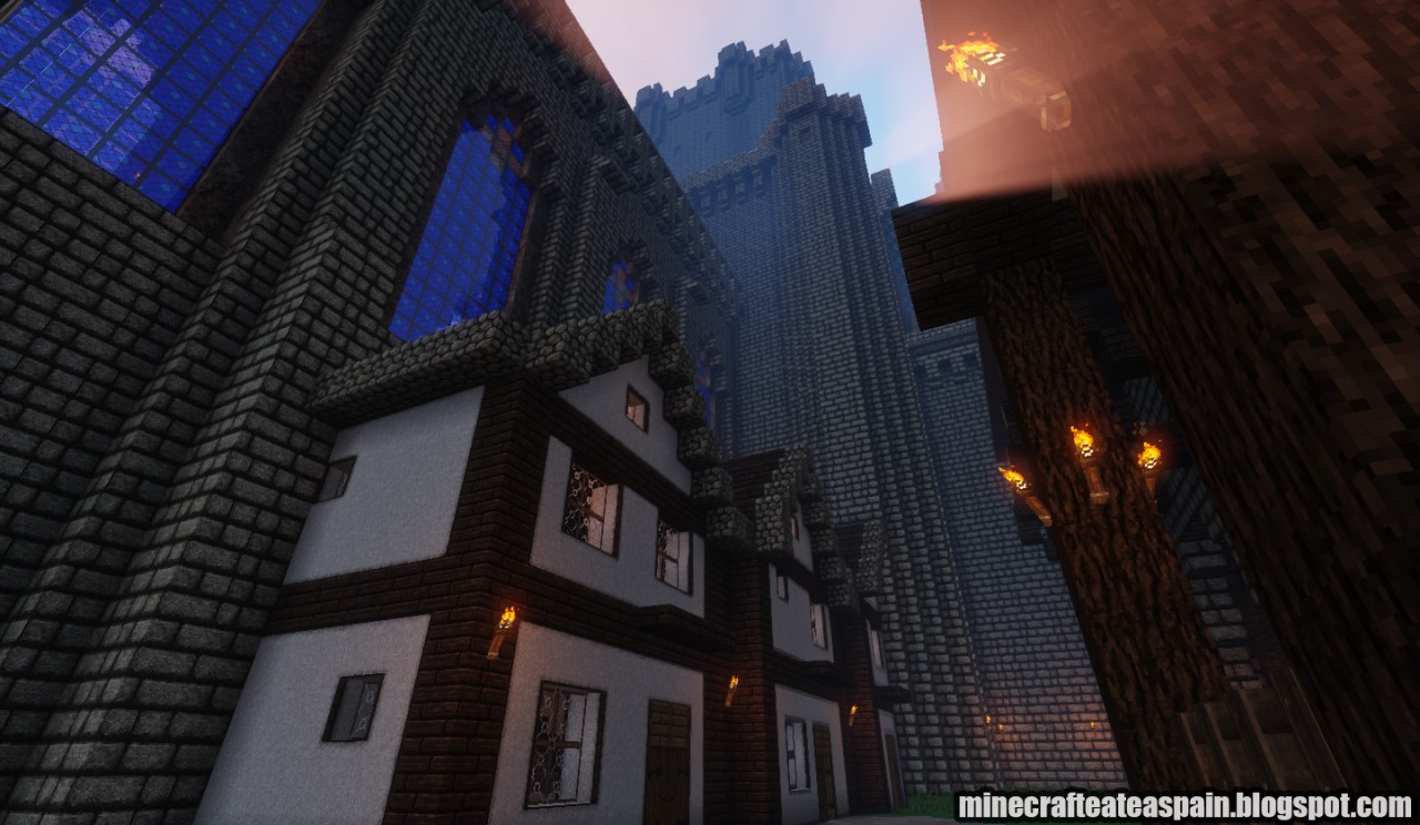 Medieval Castle based on the Castle of Butrón (Gatika-Guipuzcoa ...