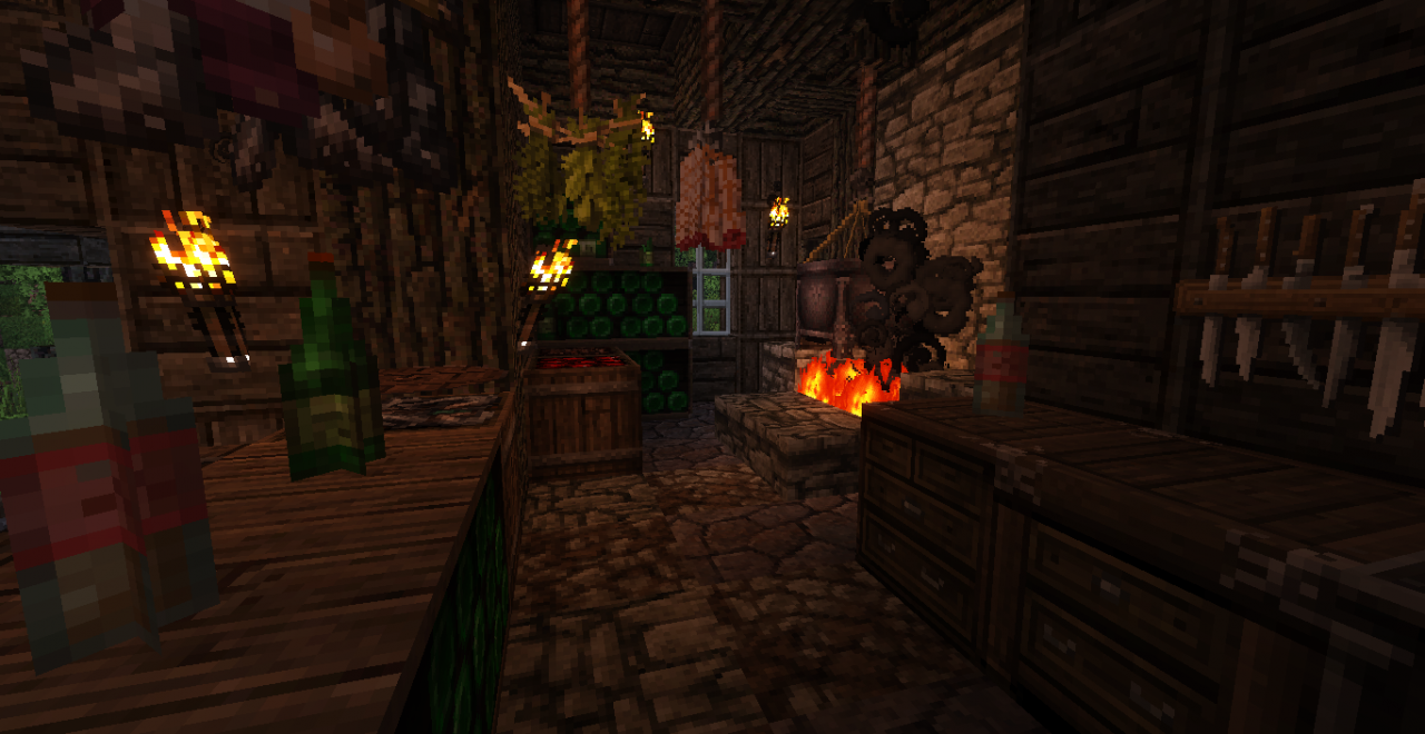 Medieval tavern Minecraft Map