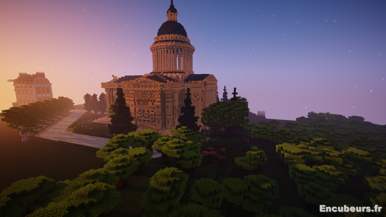 Panthéon Minecraft Map