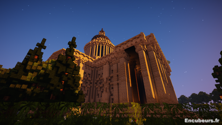 Panthéon Minecraft Map