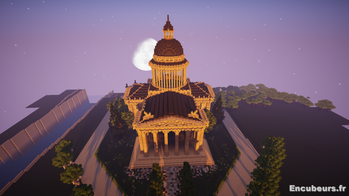Panthéon Minecraft Map