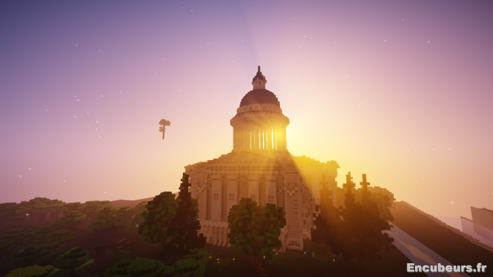 Panthéon Minecraft Map