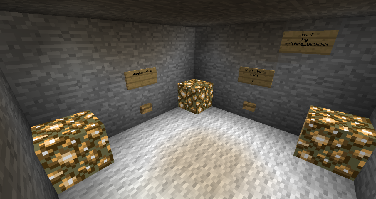 fnaf by spitfire1000000 Minecraft Map