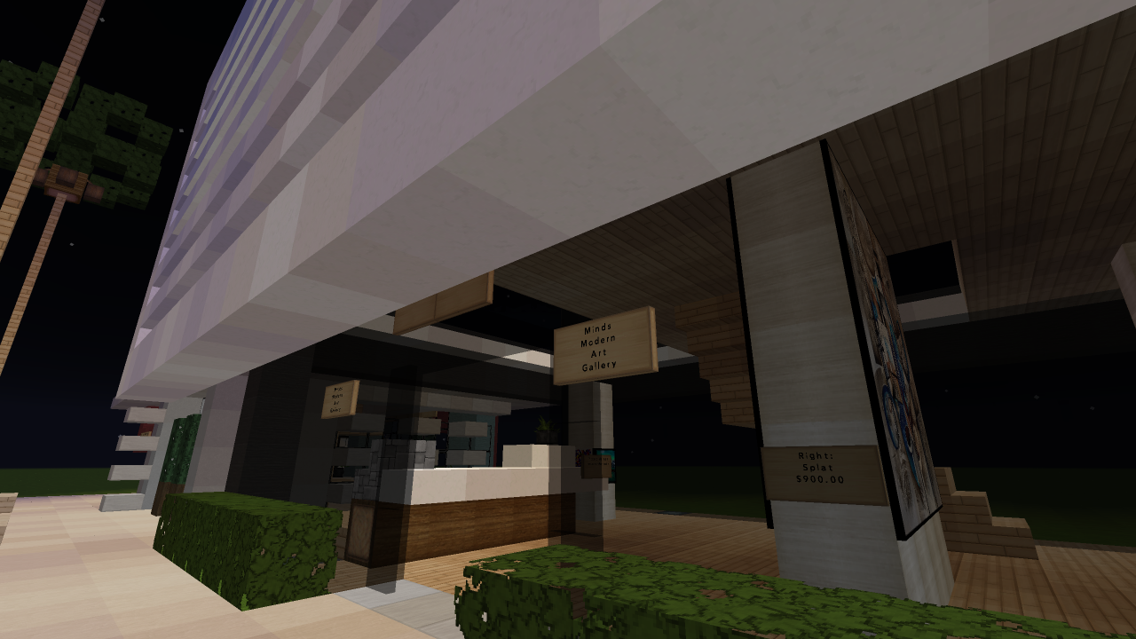 Modern Art Gallery - Los Diamonte Minecraft Map