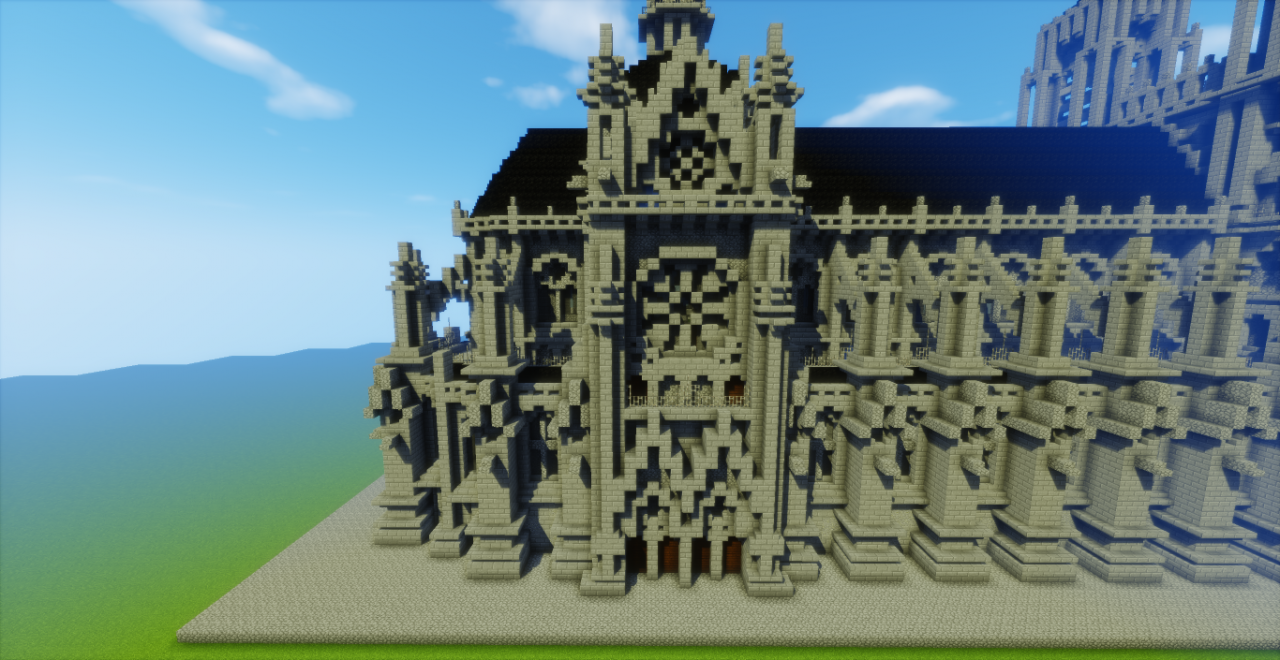 Gothic cathedral Minecraft Map
