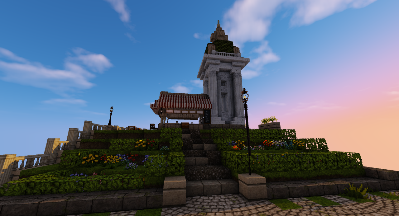 Newsstand&Monument Minecraft Map
