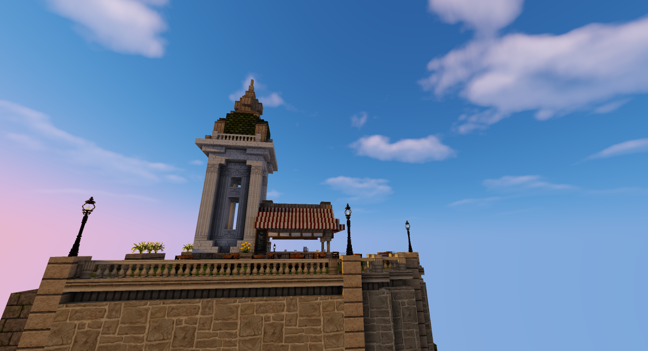 Newsstand&Monument Minecraft Map