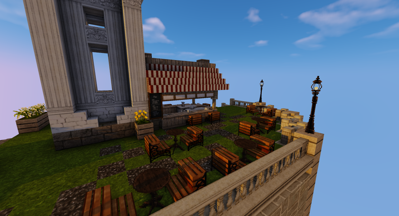 Newsstand&Monument Minecraft Map