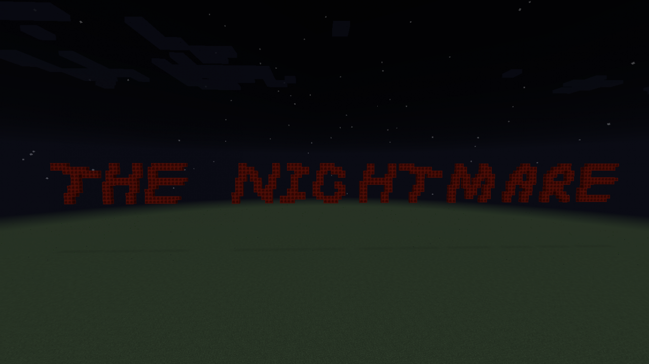 The NightMare Horror Map Minecraft Map