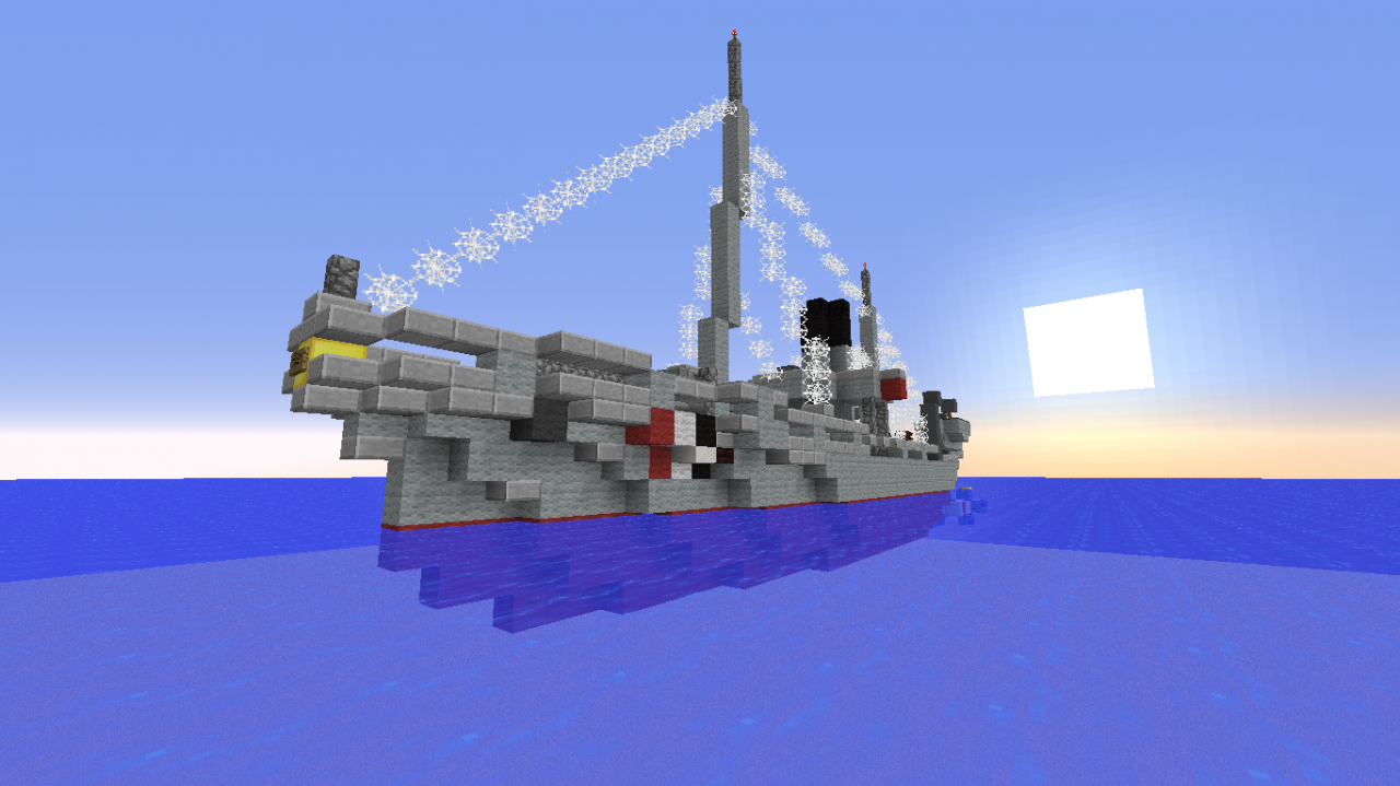 Dutch navy patrol ship Minecraft Map
