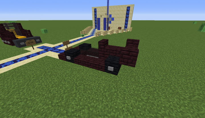 ferrari f1 2015 vettel Minecraft Map