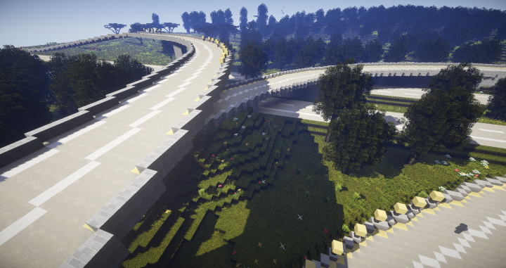 AwesomeRoads-Highways/Streets/Roads-NewPortCityProject Minecraft Map