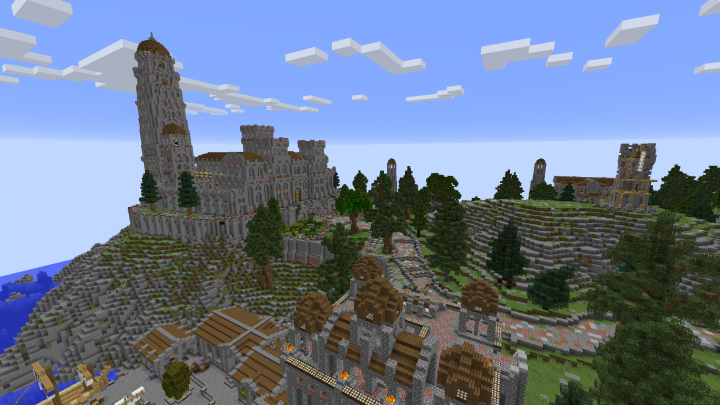 Stone Castle Minecraft Map