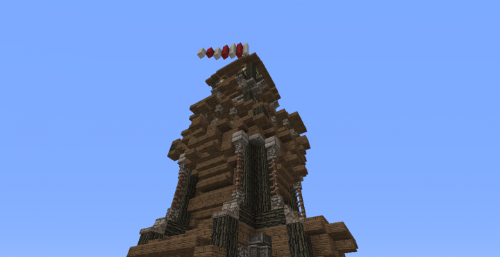 Epic Fantasy Medieval Archer Tower Minecraft Map