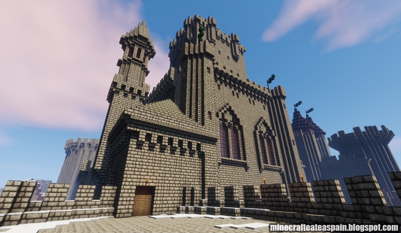 Medieval Castle based on the Castle of Butrón (Gatika-Guipuzcoa ...