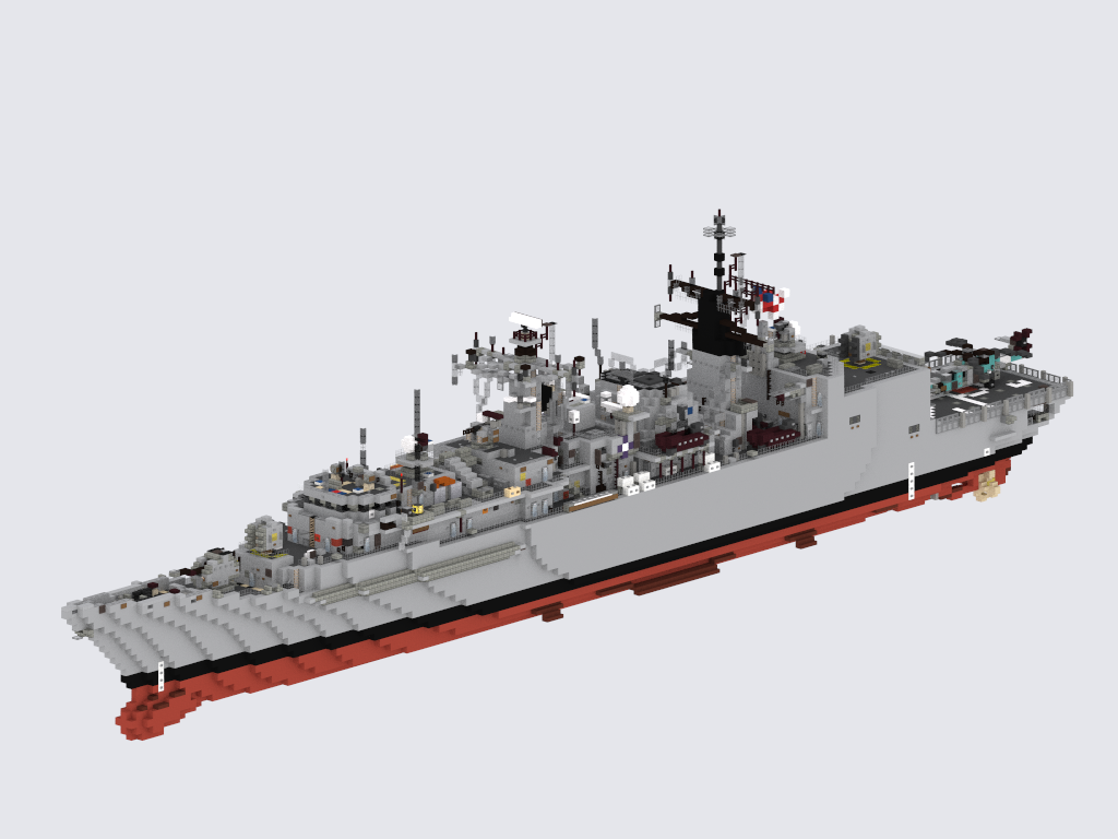Type 22 frigate - Batch III Cornwall Class Minecraft Map