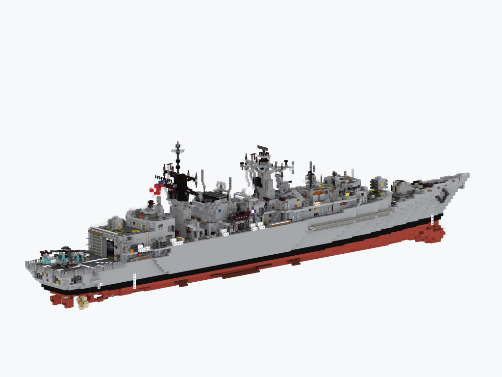 Type 22 frigate - Batch III Cornwall Class Minecraft Map
