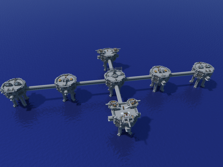 Off Shore AA Fortress Minecraft Map