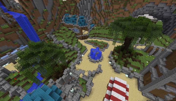 PvP Library (Arena) Minecraft Map
