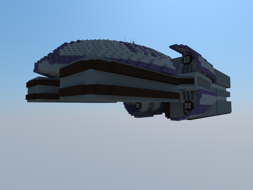 Sovereign-Class Medium Freighter Minecraft Map