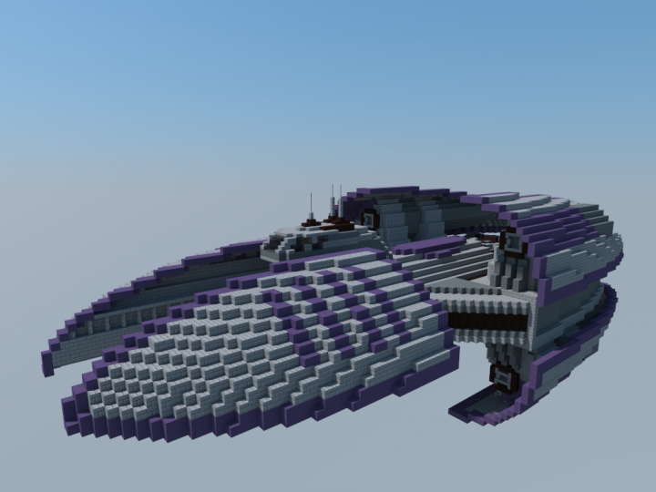 Sovereign-Class Medium Freighter Minecraft Map