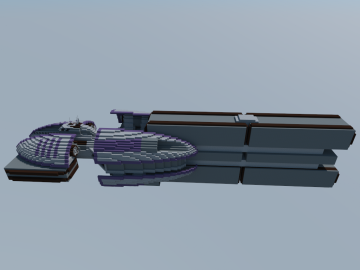 Sovereign-Class Medium Freighter Minecraft Map