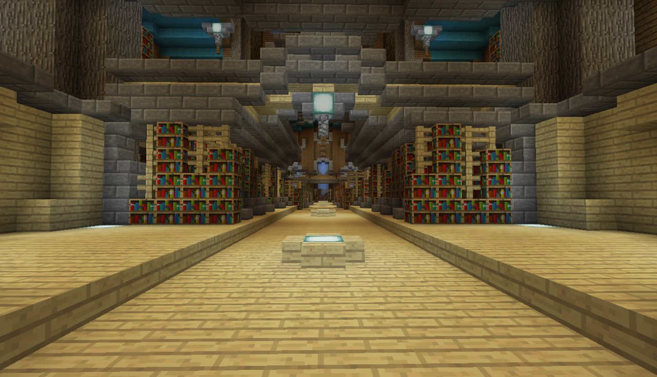 PvP Library (Arena) Minecraft Map