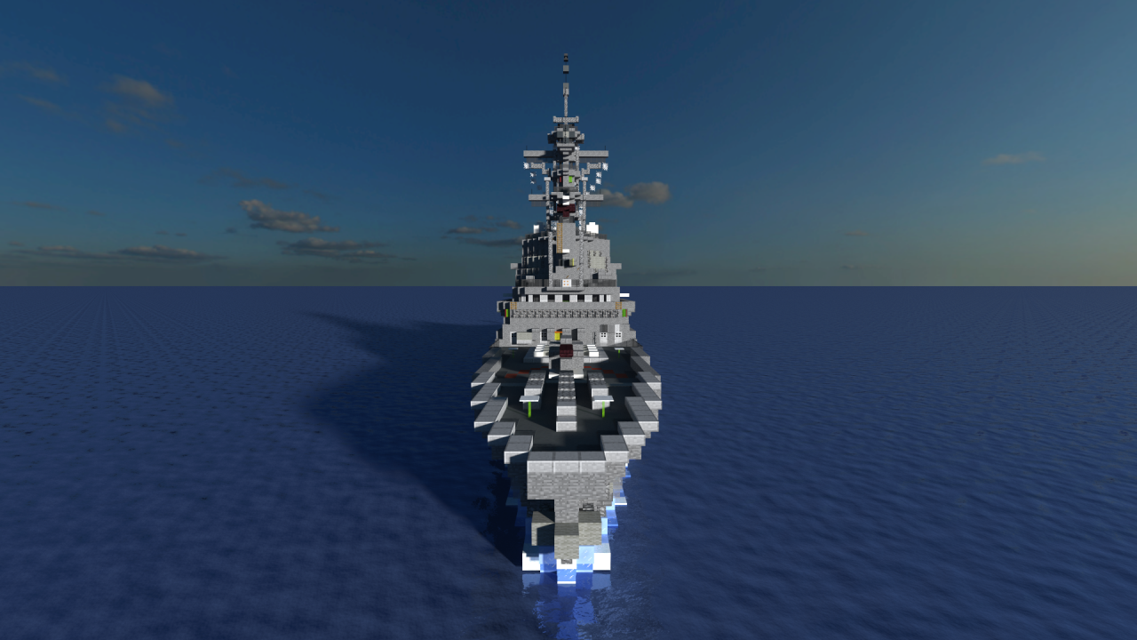 HMAS Hobart DDG-39 (2017) v2 [1:1] [Exterior Only] Minecraft Map