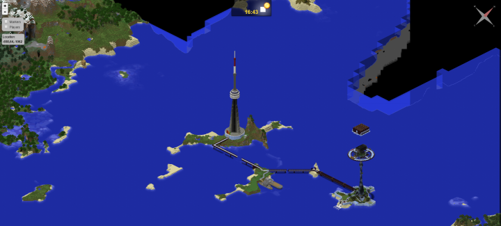 Toronto CN Tower Minecraft Map