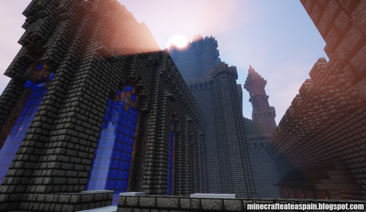 Medieval Castle based on the Castle of Butrón (Gatika-Guipuzcoa ...