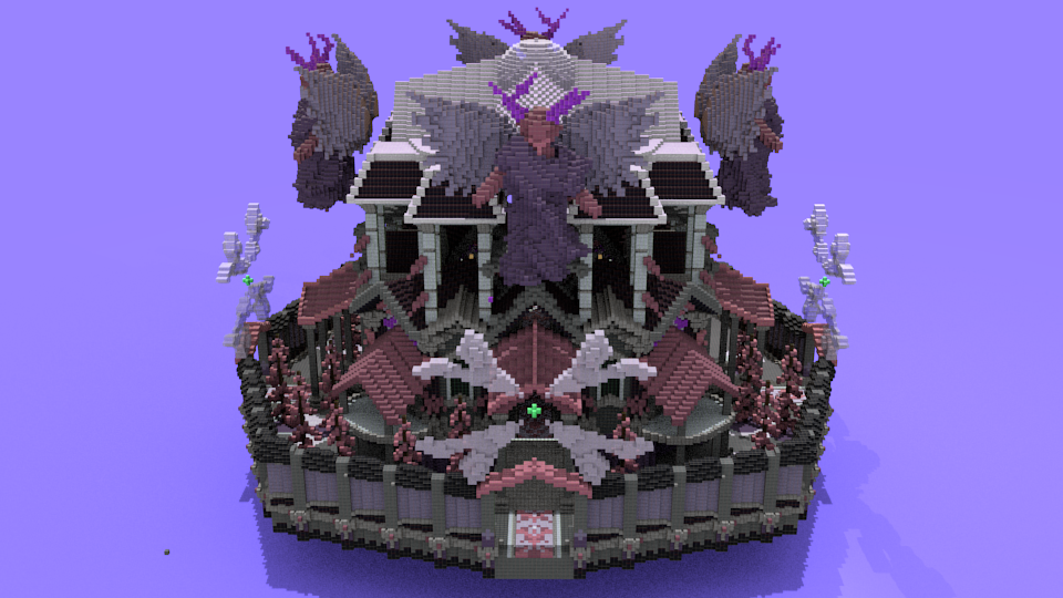 Alien-like Area Minecraft Map