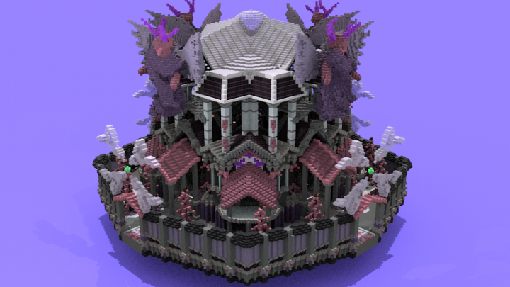 Alien-like Area Minecraft Map