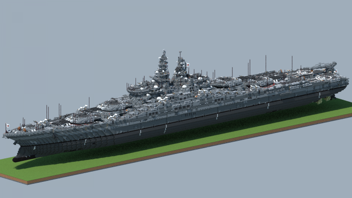 [AU] Hitachi class Nuclear-powered Heavy strike cruiser Minecraft Map