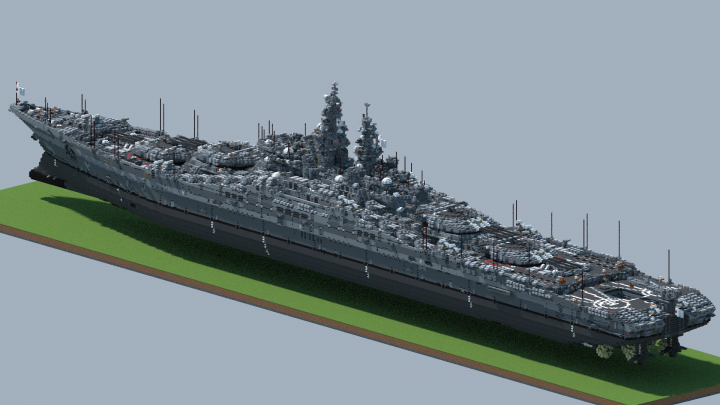 [AU] Hitachi class Nuclear-powered Heavy strike cruiser Minecraft Map